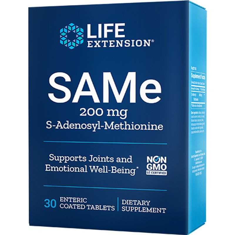 Kjøp Life Extension SAMe 200 mg - 499 - vitaminX